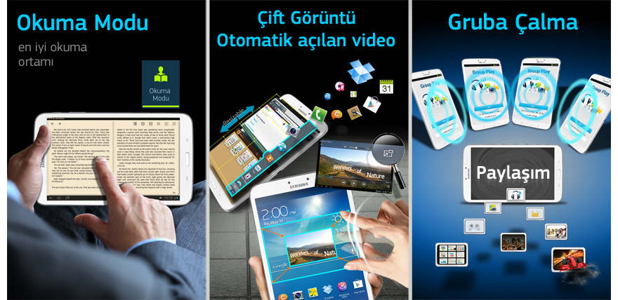 Samsung Galaxy Tab 3 8.0 SM-T310 Beyaz - incehesap.com